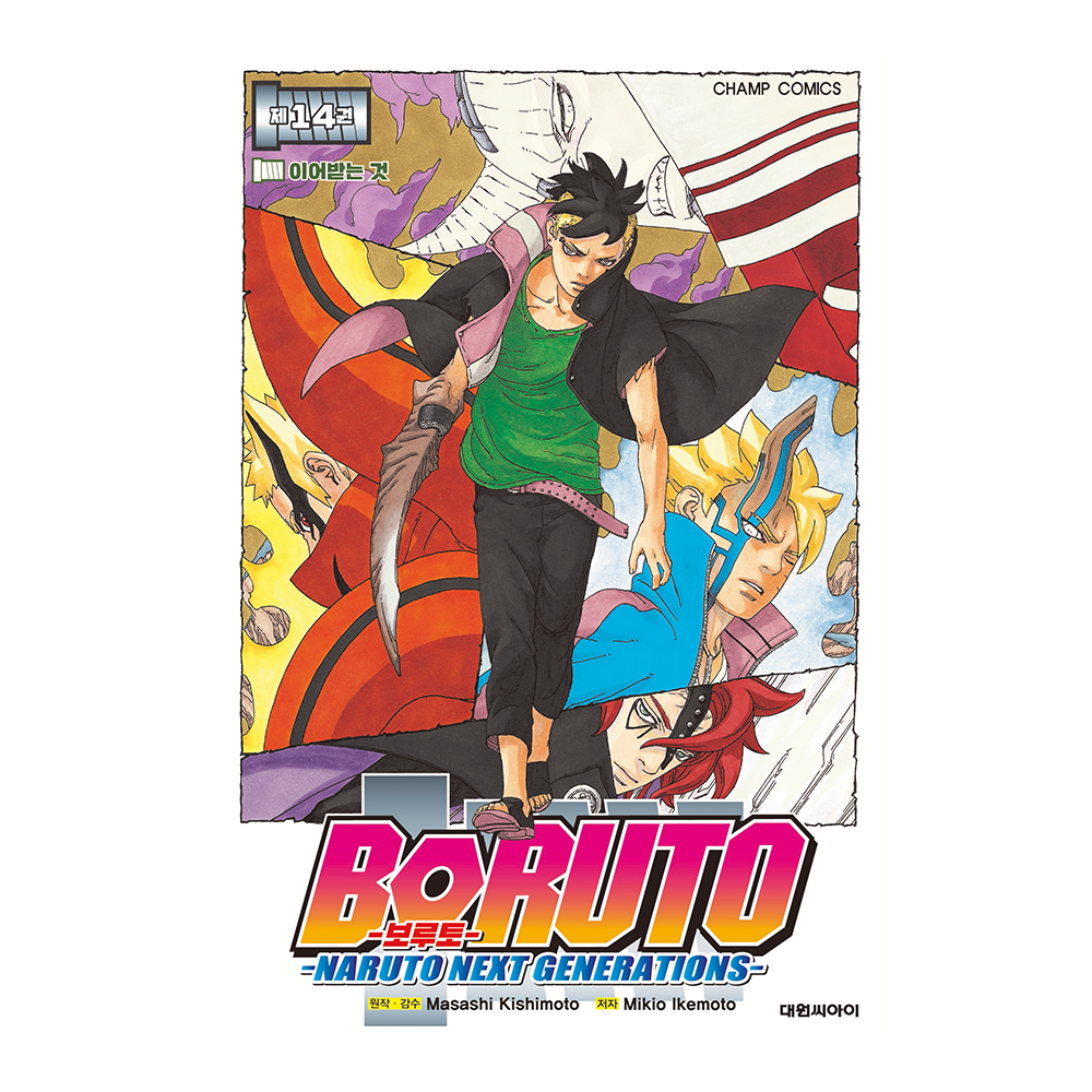 [대원씨아이] 보루토(BORUTO) 14권 이어받는 것